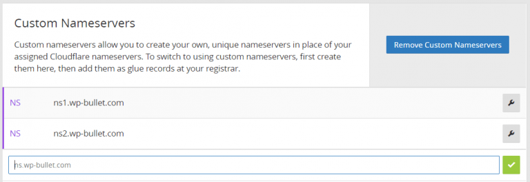 How to Configure Custom DNS Nameservers with Cloudflare How to Configure Custom DNS Nameservers with Cloudflare